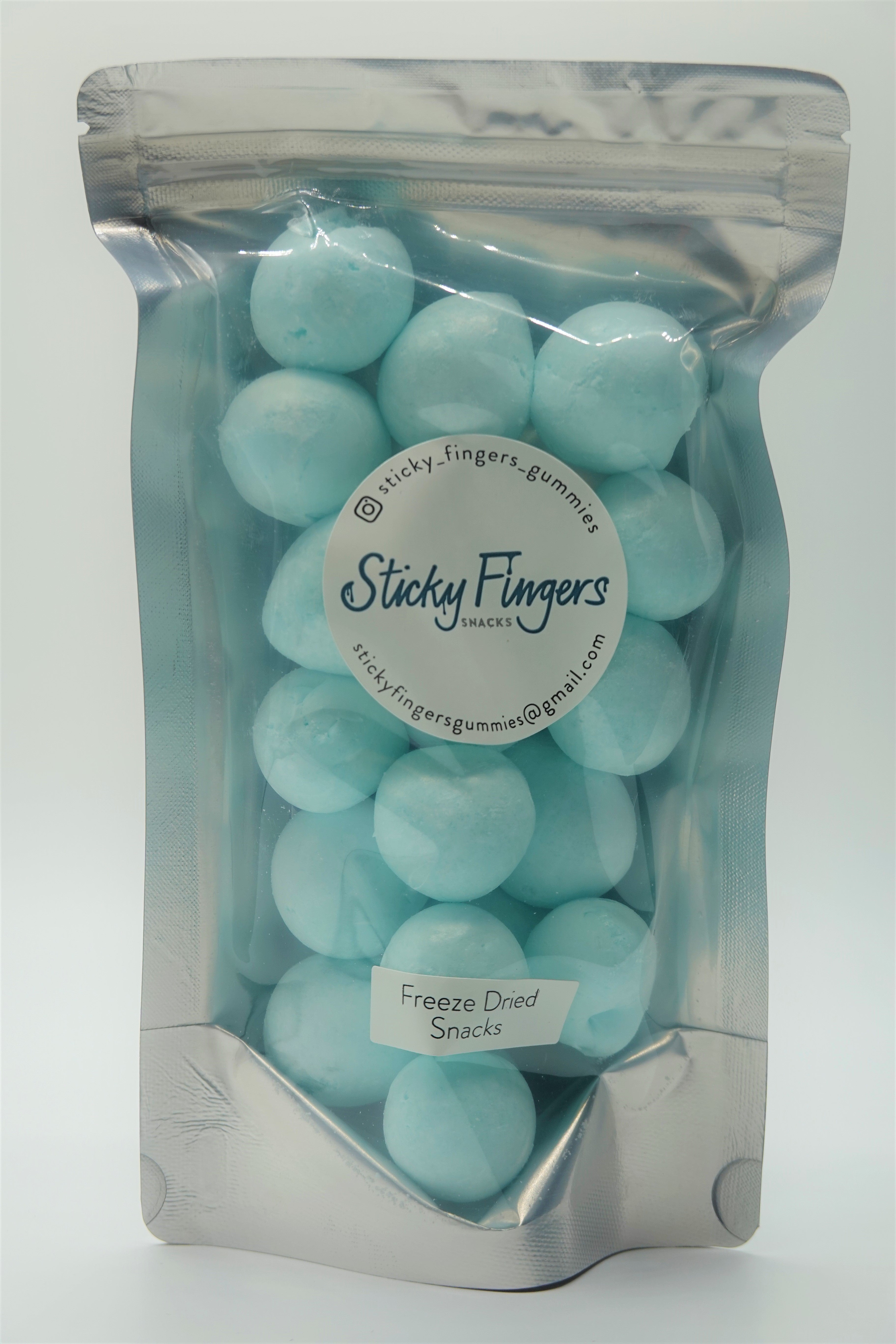 Blue Balls – Sticky Fingers Snacks LLC